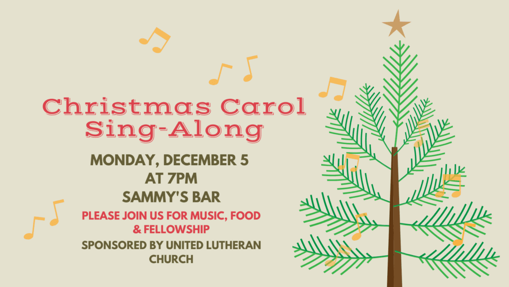 Christmas Carol Sing-Along - Cavalier Chamber of Commerce